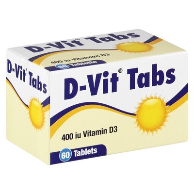 D-vit Vit D3 Tablets 60s | PnP