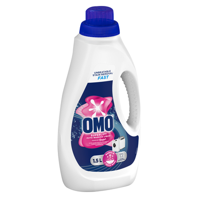 Omo Stain Removal Auto Washing Liquid Detergent with Comfort Freshness ...