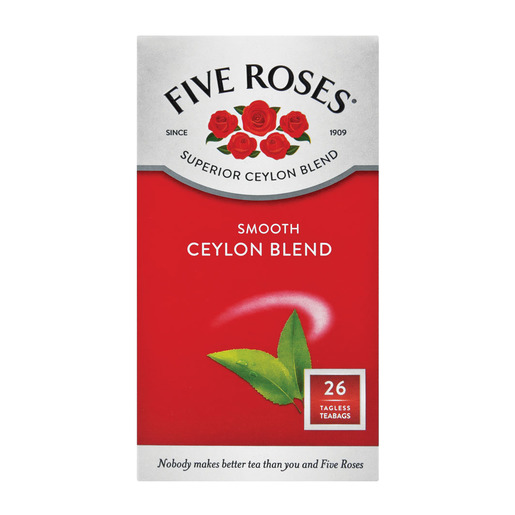 Five Roses Tagless Tea Bags 26 Pack | PnP
