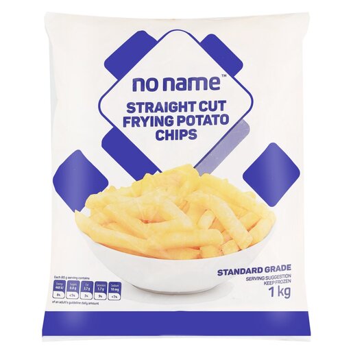 No Name Straight Cut Frying Potato Chips 1kg | PnP