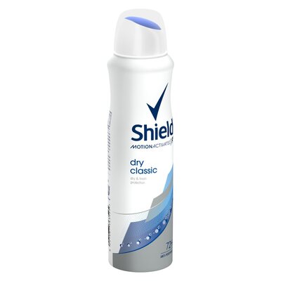 Shield Women Dry Classic Antiperspirant Deodorant Body Spray 150ml ...