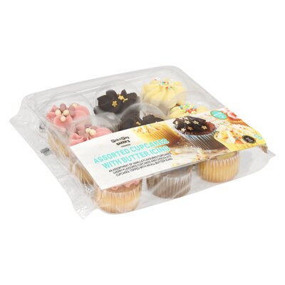 PnP Assorted Cupcakes With Butter Icing 9 Pack | PnP