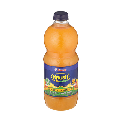 Clover Krush Fruit Juice Blend 100% 6 Fruit & Vitamins 1.5L | PnP