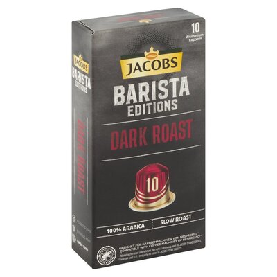 Jacobs Barista Editions Dark Roast Coffee Capsulaes 10 Pack | PnP