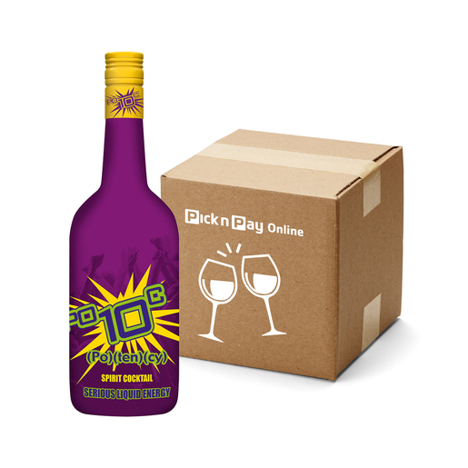 Po10C Energy Shooter 750ml x 6 | PnP