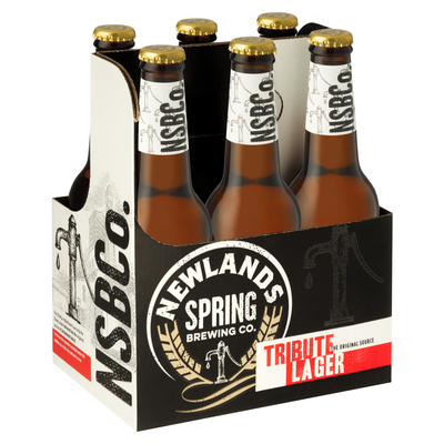 Newlands Spring Tribute Lager 6 x 340ml | PnP