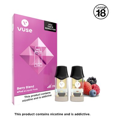 Vuse Berry Blend 3% Nicotine Salt eLiquid Pods 2 Pack | PnP