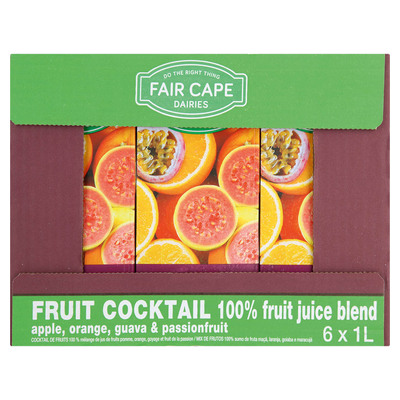 Fair Cape UHT Fruit Cocktail Juice 1l x 6 | PnP