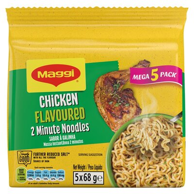 Maggi Chicken 2 Minute Noodles 68g x 5 | PnP