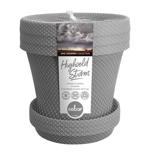 Sebor Super Pot & Saucer Set 15cm Hightveld Storm 3 Pack | PnP