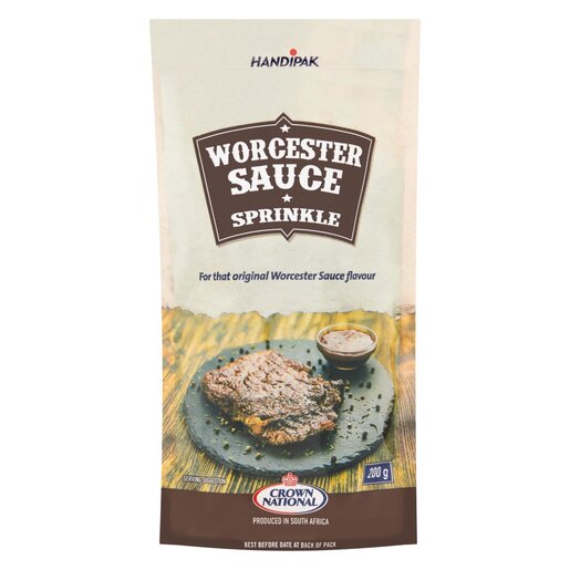 Crown National Worcester Sauce Sprinkles Sachet 200g | PnP