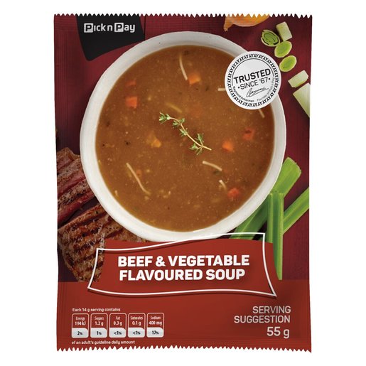 PnP Beef & Vegetable Soup 55g | PnP