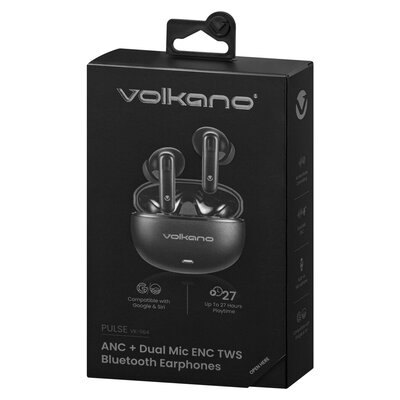 Volkano Pulse Series Black Wireless Earphones | Smart Price Specials ...
