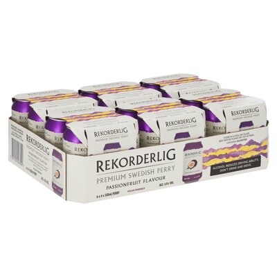 Rekorderlig Passion Fruit Can 330ml 24 x 330ml | PnP