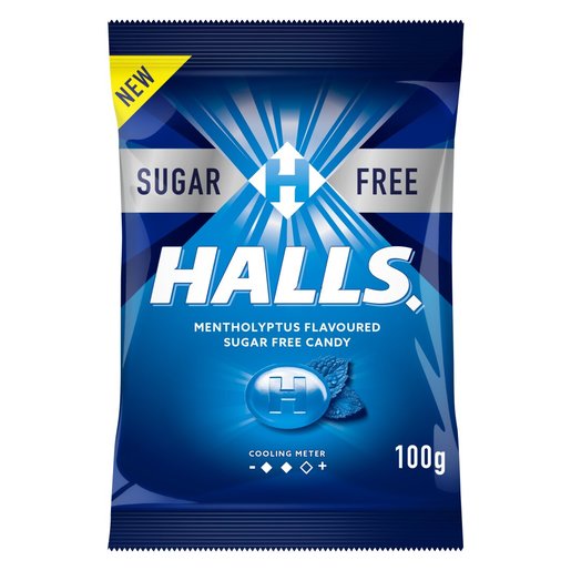 Hall’s Mentholyptus Flavoured Sugar Free Candy 100g | PnP