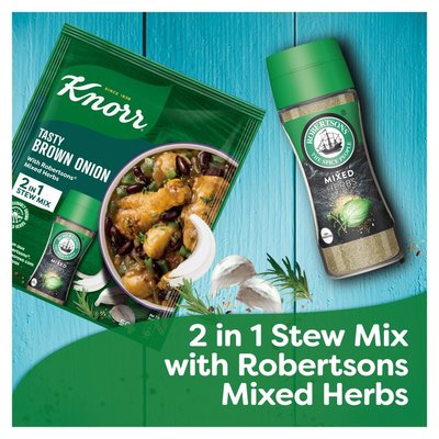 Knorr Tasty Brown Onion Soup 2in1 Stew Mix with Robertsons Mixed Herbs ...