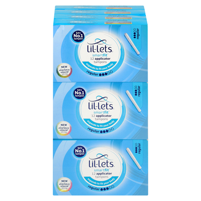 Lil-lets Regular Tampon with Applicator 12s | Smart Price Specials ...