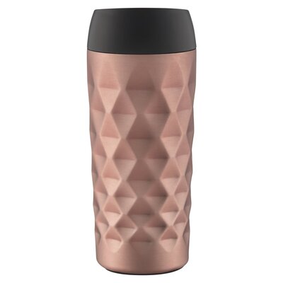Snappy Diamond Rose Gold Stainless Steel Tumbler 400ml | PnP