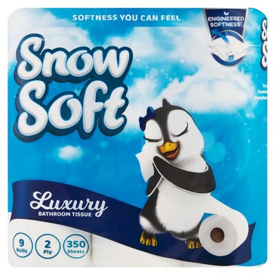 Snowsoft 2 Ply Toilet Rolls 9 Pack | PnP