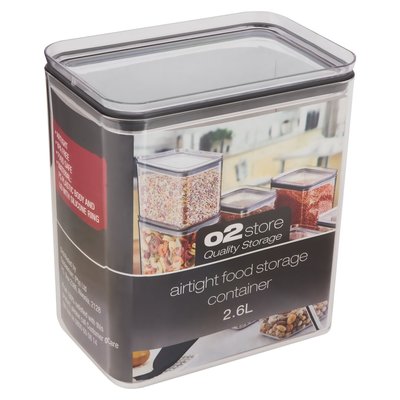 O2 Airtight Food Storage Containers 2.6L | PnP