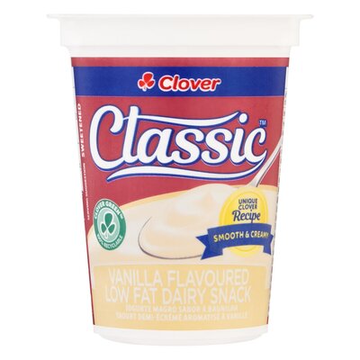 Clover Classic Vanilla Flavoured Low Fat Dairy Snack 150g | PnP