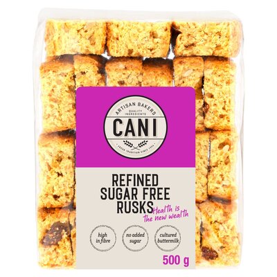 Cani Rusks Refined Sugar Free 500g | PnP