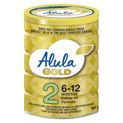 Alula Gold Stage 2 Baby Follow-On Formula 900g | Smart Price Specials ...
