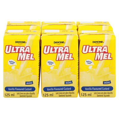 Danone Ultra Mel Vanilla Custard 125ml x 6 | PnP