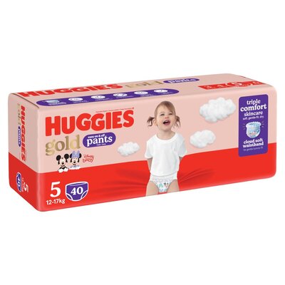 Huggies Gold Pants Size 5, Value Pack 40 Nappies | PnP