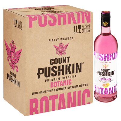 Count Pushkin Botanicals Vodka 750ml | PnP