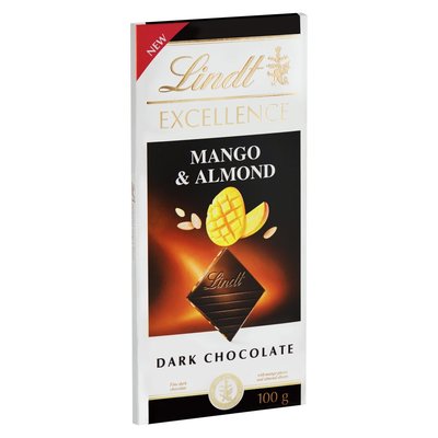 Lindt Mango & Almond Dark Chocolate Slab 100g | PnP