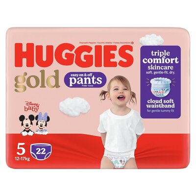 Huggies Gold Pants Size 5, Value Pack 40 Nappies | PnP