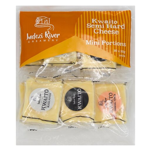Indezi River Kwaito Semi Hard Cheese Mini Portions 200g | PnP