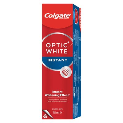 Colgate Optic White Instant, Whitening Toothpaste 75ml | PnP