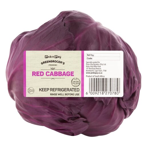 PnP Cabbage Red Wrapped Value | PnP