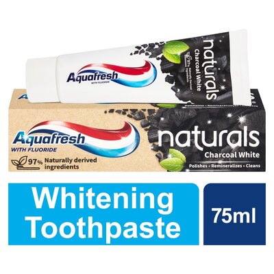 Aquafresh Naturals Charcoal White Toothpaste 75ml | Smart Price ...
