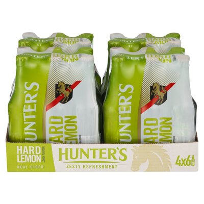 Hunters Hard Lemon NRB 24 x 330ml | PnP