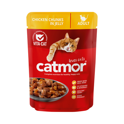 Catmor Adult Chicken in Jelly 85g | PnP