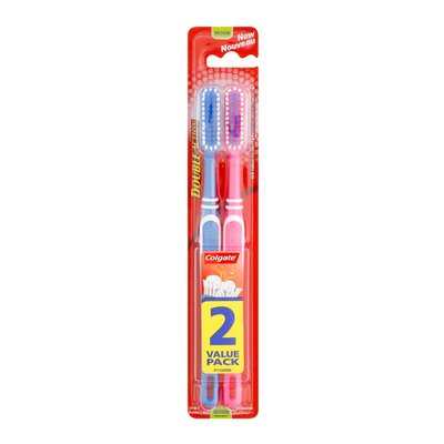 Colgate Double Action Medium Toothbrush 2 Pack | Smart Price Specials ...