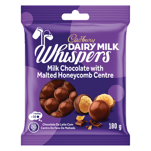 Cadbury Dairy Milk Whispers 180g | PnP