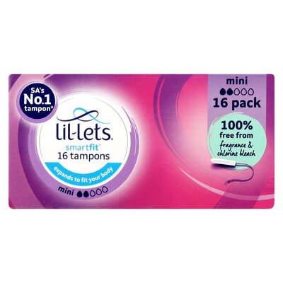 Lil-lets Smartfit Mini Tampons 16 Pack | Smart Price Specials | PnP Home