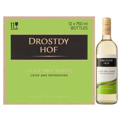 Drostdy Hof Extra Light White 12 x 750ml | PnP