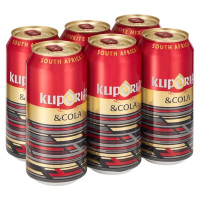Klipdrift & Cola Can 6 x 440ml | Smart Price Specials | PnP Home