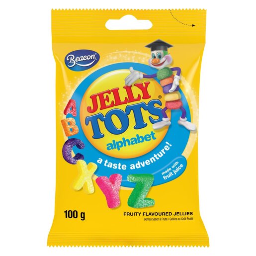 Beacon Jelly Tots Lick & Learn Alphabets 100g | PnP