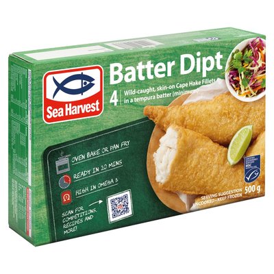 Sea Harvest Traditional Batter Dip Hake 500g | PnP