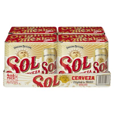 Sol Premium Lager Beer Cans 24 x 500ml | PnP