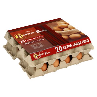 Bartlet Extra Large Eggs 20 Pack | PnP