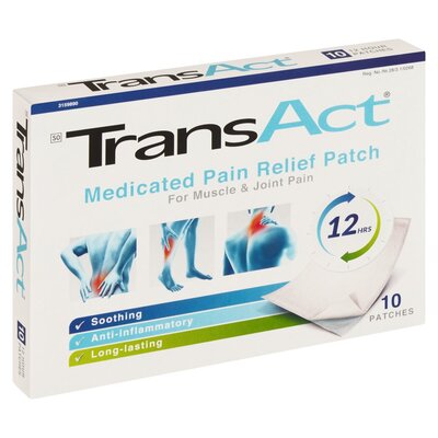 Transact Patches 10 Pack | PnP