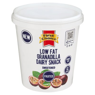 First Choice Granadilla Fruited Low Fat Dairy Snack 1kg | PnP