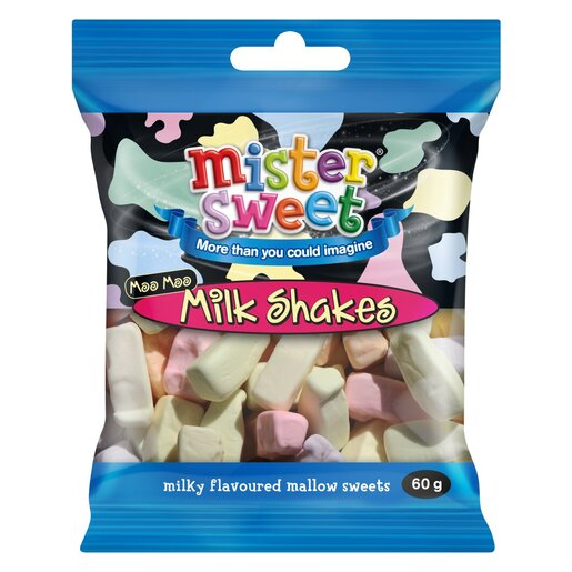 Mister Sweet Moo Moo Milk Shakes 60g | PnP